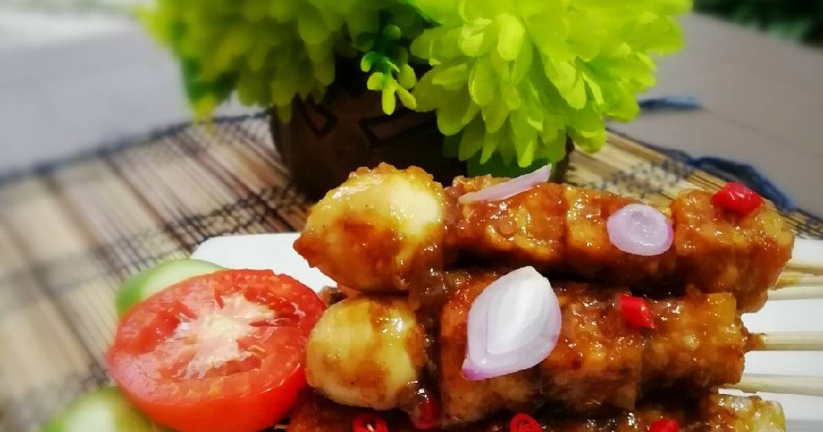 Resep Sate Tempe 👍 oleh D'Sizta - Cookpad