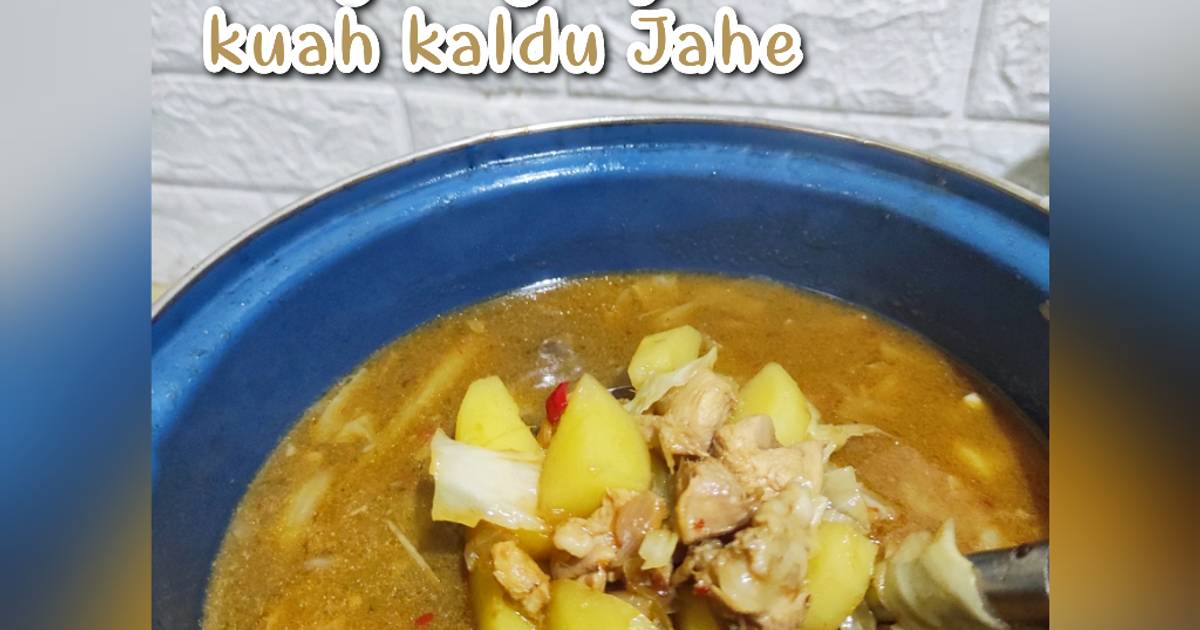Resep Tongseng ayam kuah kaldu jahe oleh Reni IG@Renicraft_ - Cookpad