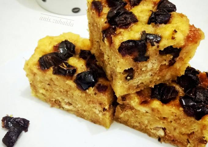 Resep Prol Roti Tawar Kukus Tabur Kurma Oleh Anis Zuhaida Cookpad