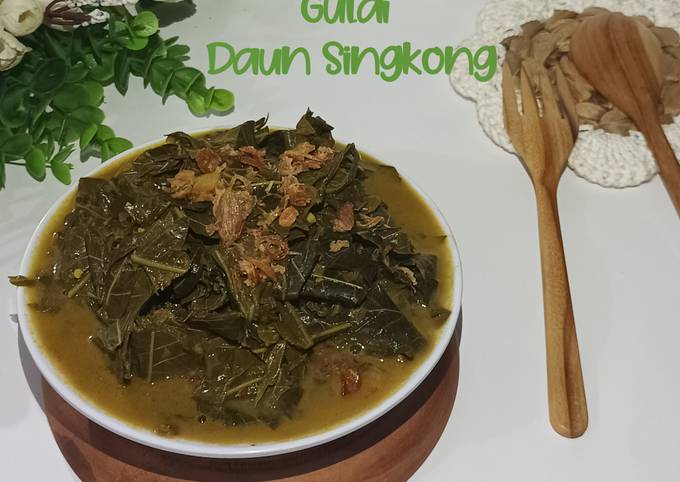 Resep Gulai Daun Singkong oleh Bernadetta Endang - Cookpad