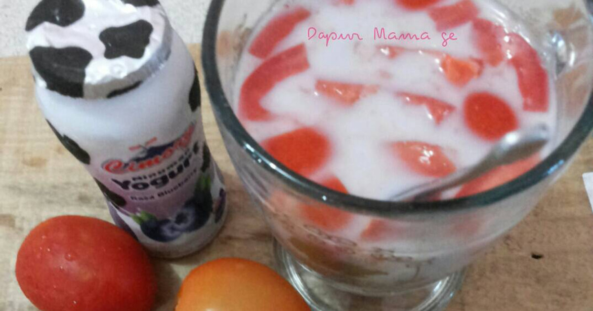 Resep Es Tomat Yogurt oleh Mama_gerald - Cookpad