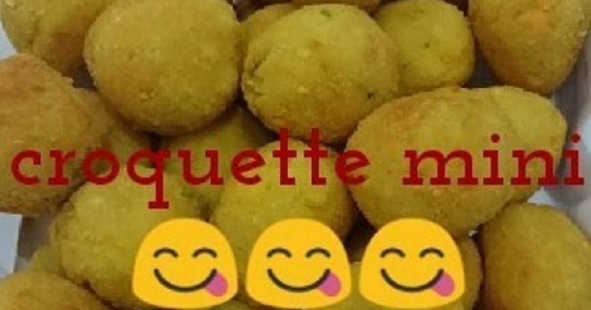 Resep Croquette Mini Rumahan oleh Erina Lie - Cookpad