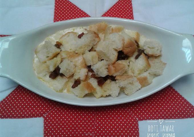 Resep Roti tawar kukus kurma oleh Puji Winarni - Cookpad