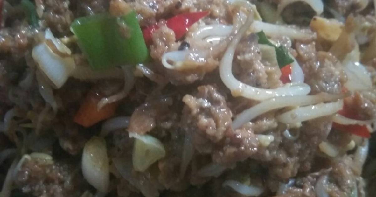 Resep Tumis pedas mix oncom toge oleh Bunda Rendhy Achmad - Cookpad
