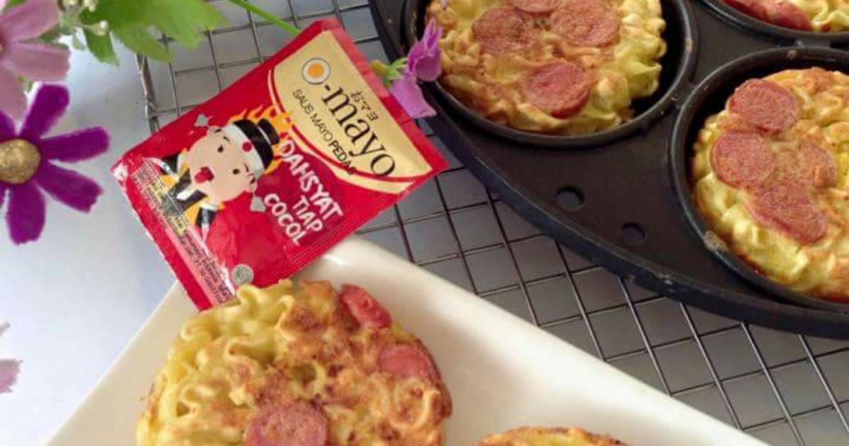 Resep Pizza mie oleh Grace - Cookpad