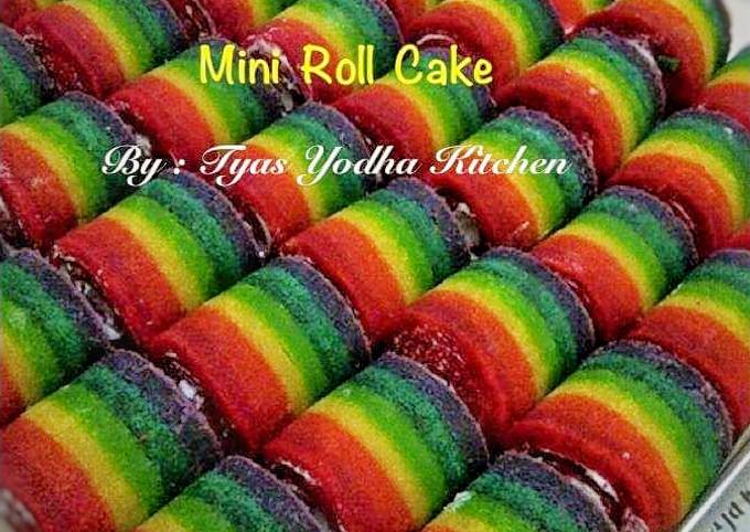 Resep Mini Roll Cake oleh Tyas yodha - Cookpad