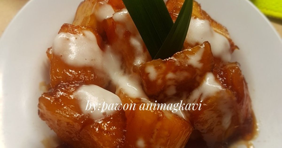Resep 147# Singkong Karamel Gula Aren oleh Pawon animagkavi - Cookpad