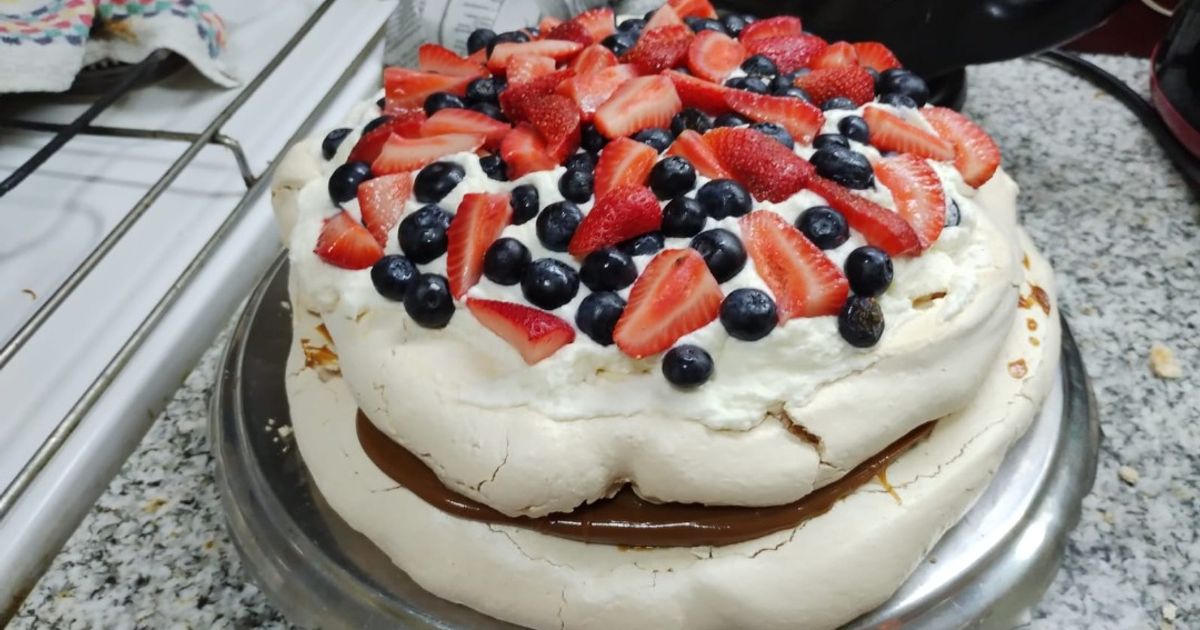 Torta Pavlova Versión Argentina Receta de Pablo Sebastián