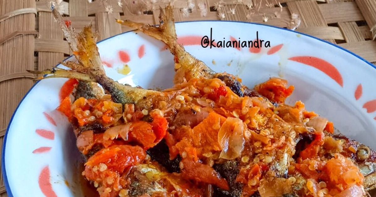 Resep cabe ikan kembung goreng rumahan enak dan mudah - Cookpad