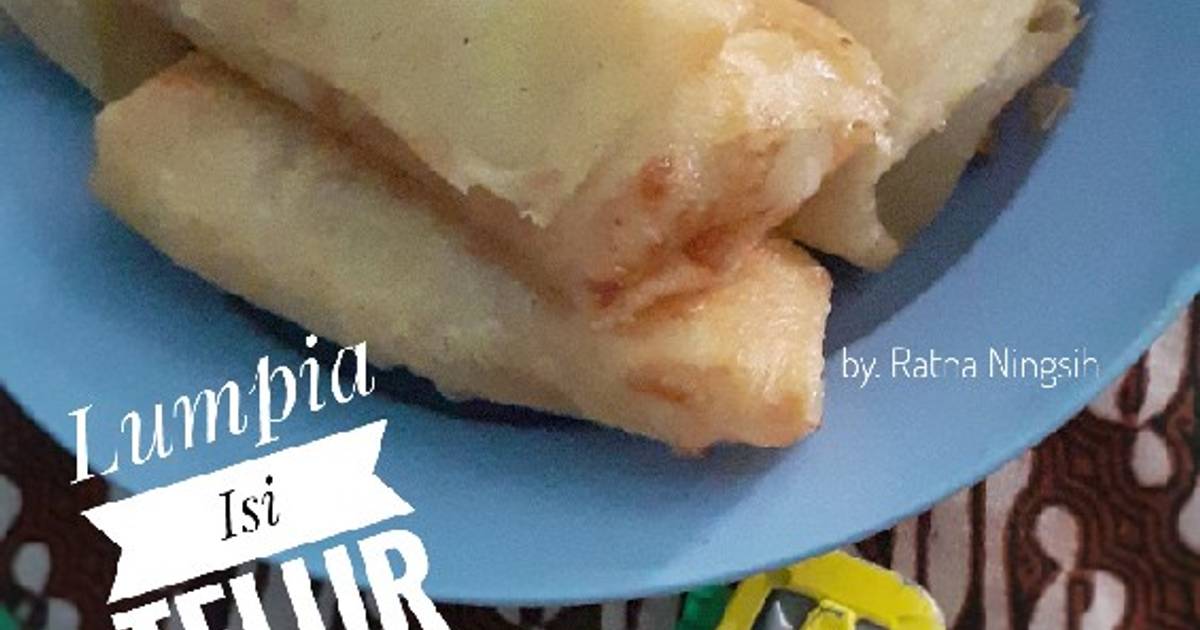 163 resep lumpia isi telur mayones enak dan mudah - Cookpad