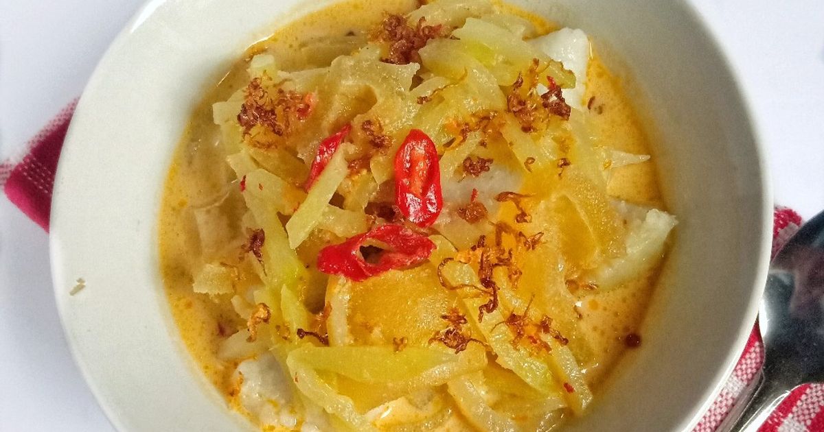 Resep Lontong Sayur Labu Siam Cecek Sapi / Sambel Goreng Manisa Cecek oleh Ririn Kristanti - Cookpad