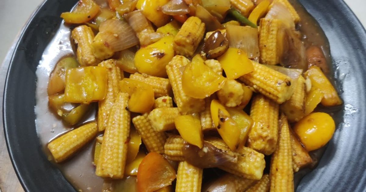 Hot And Sour Chilli Baby Corn Recipe by Lovely Adhikari - Cookpad