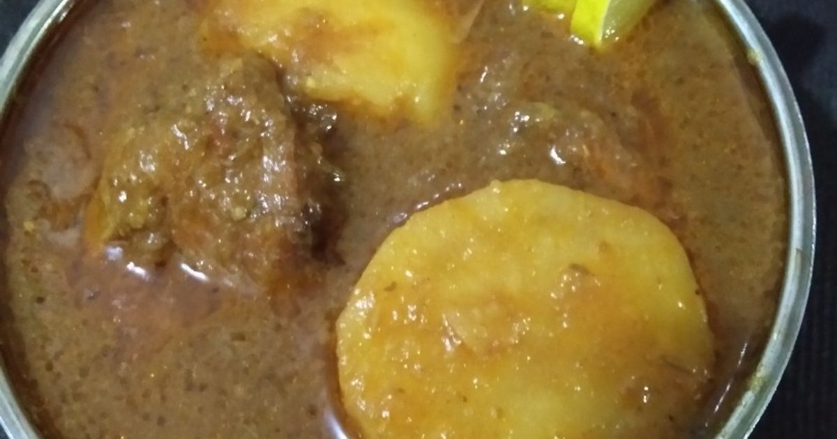 Aloo Gosht Recipe by Sewing Land - Cookpad