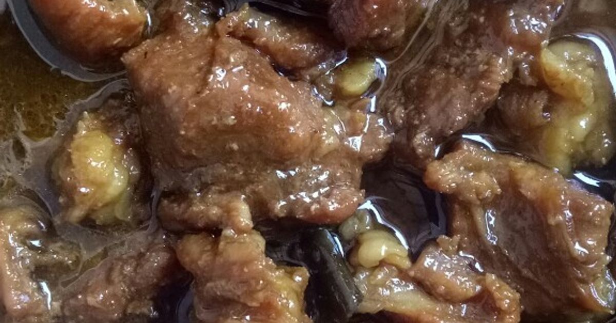 Resep daging sengkel sapi rumahan enak dan mudah - Cookpad