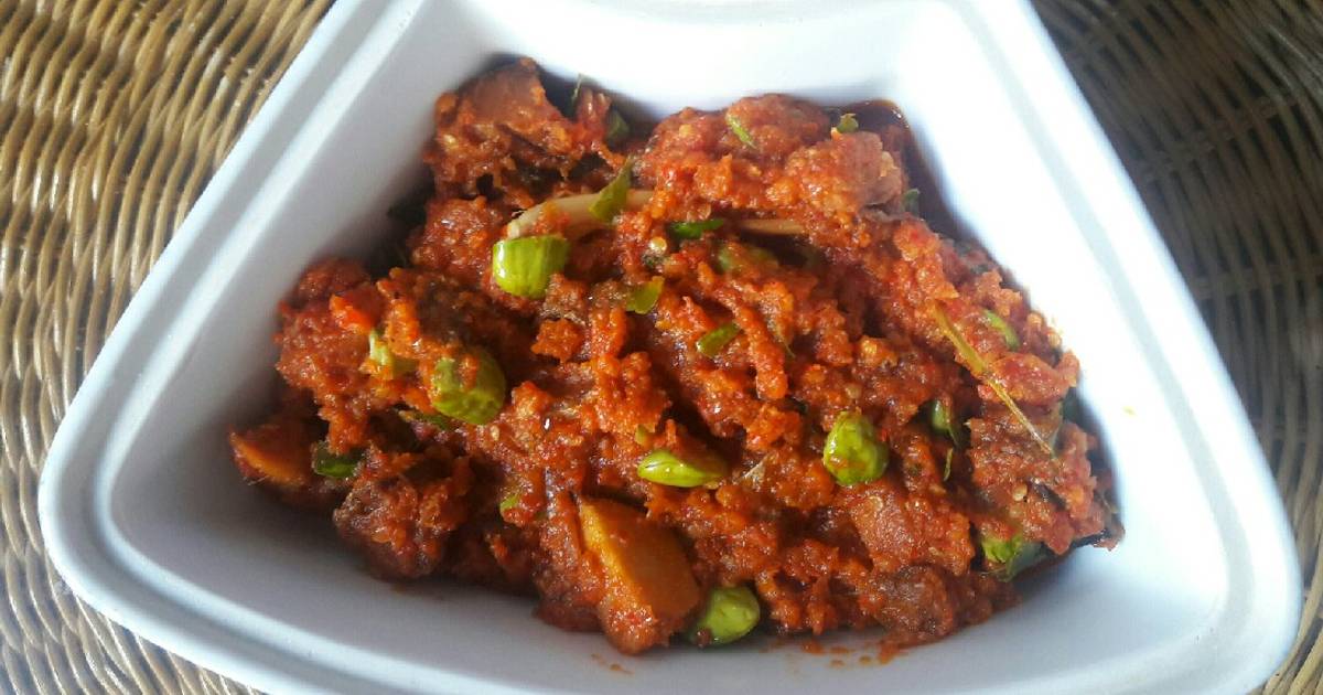 Resep Sambal goreng jambal roti petai oleh Herdina - Cookpad