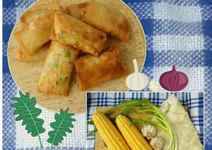 Resep Lumpia Jagung Manis oleh Rachel Sampouw - Cookpad