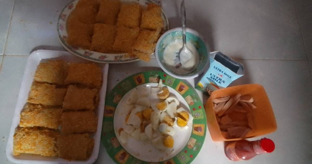 Resep RisoL Mayo Isi TeLur dan Sosis oleh HanaSheza - Cookpad