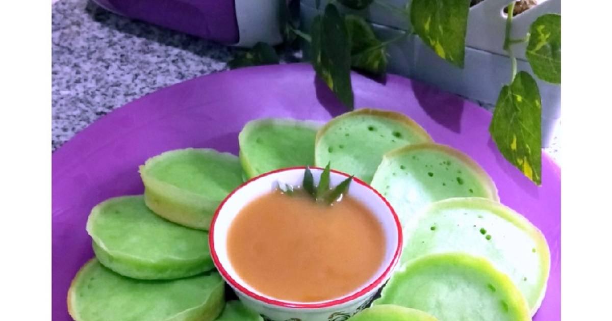 Resep Serabi Kuah Kinca oleh Arum Wirandari - Cookpad