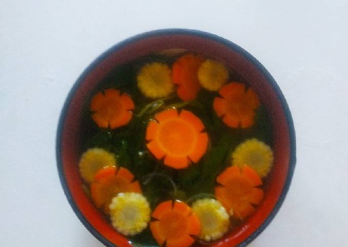 Resep 400. Sayur bening bayam, wortel dan putren oleh NAQIYYAH - Cookpad
