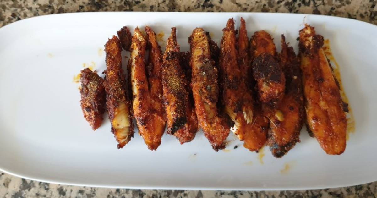 Karli Mullu Vala Silver bar fish fry simple and quick Recipe by Prathi ...