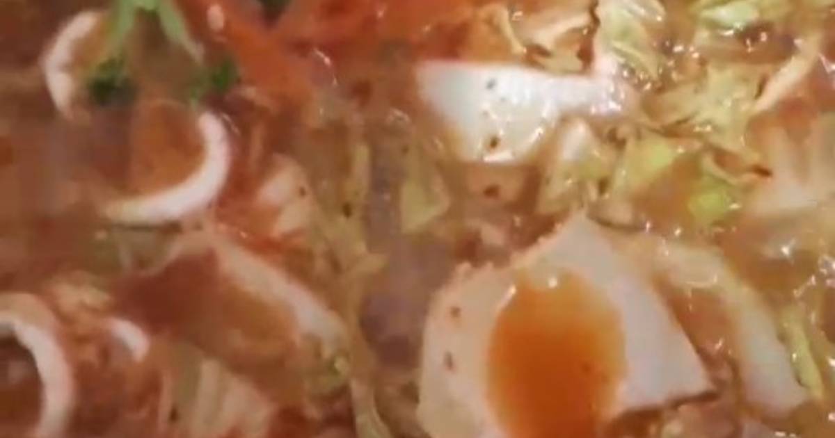 Resep Sup cumi sayur ala korea #antiribet oleh silvifaf - Cookpad