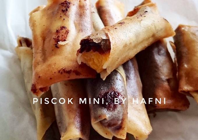 Resep Piscok Mini (Simple) oleh Hafni - Cookpad