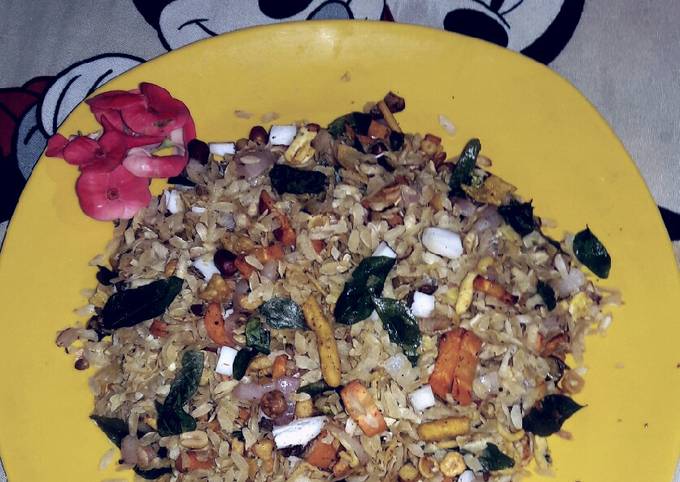 Crispy dry poha Recipe by Sovagini Pradhan (JYOTI) - Cookpad