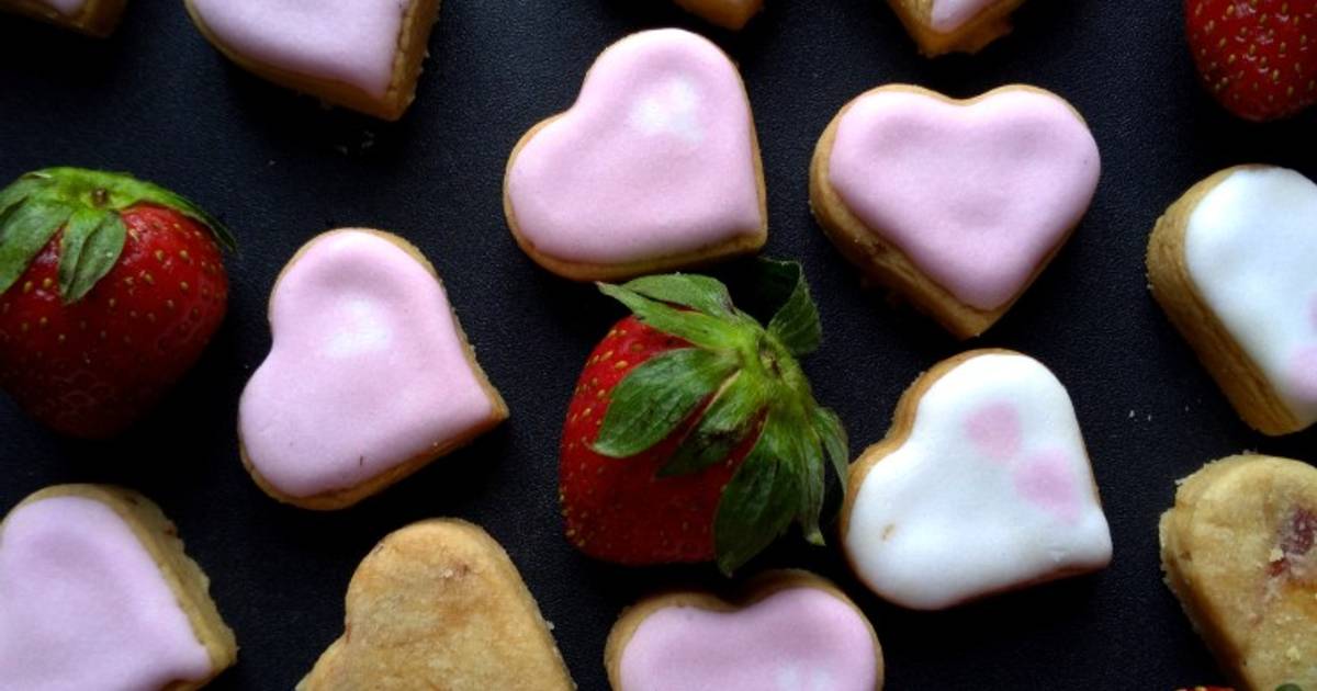 Resep Cookies Strawberry oleh Dila Frastika - Cookpad