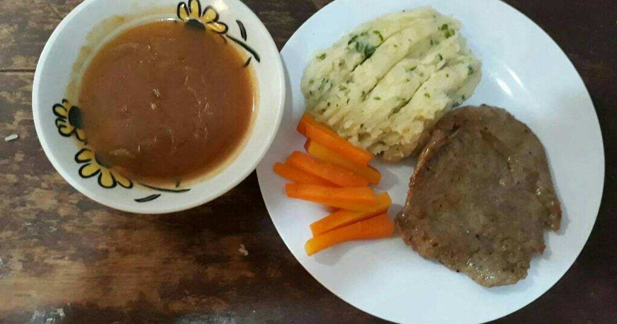 93 resep kentang tumbuk ala steak enak dan mudah - Cookpad