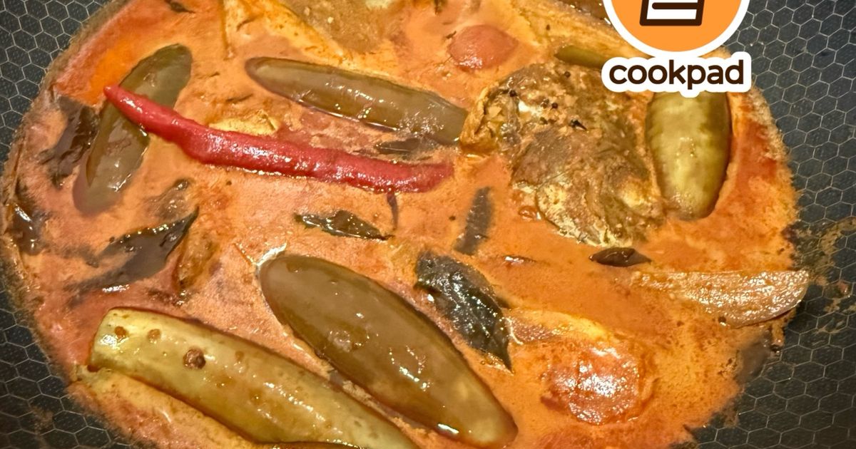 Resipi 👩‍🍳Kari Ikan Bawal & Terung oleh Mahadiah - Cookpad