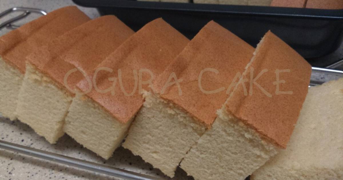 Resep Ogura cake oleh Ghalie Leo - Cookpad