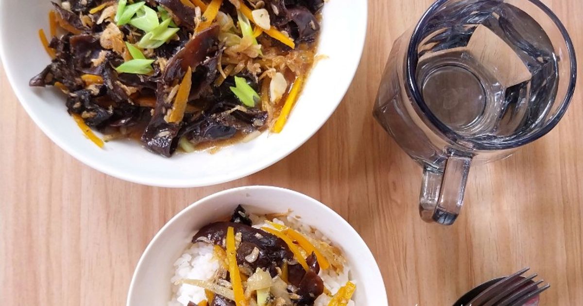 Resep Tumis Jamur Kuping Ala Taiwan 🇹🇼 oleh Happy Endahsa (Happy End ...