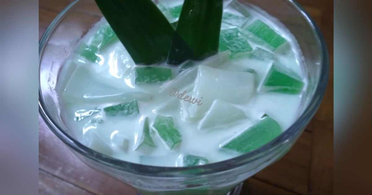 Resep Buko Pandan Fiber Creme oleh dewi - Cookpad