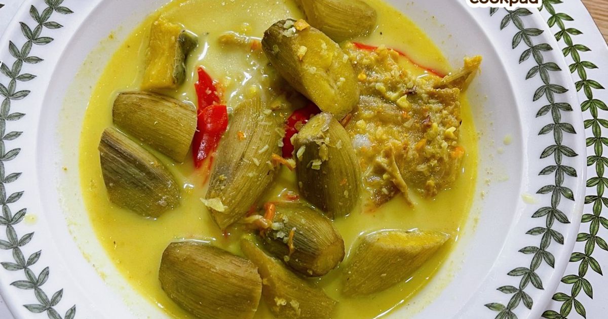 Resipi 👩‍🍳Gulai Pisang Muda Ikan Masin oleh Mahadiah - Cookpad