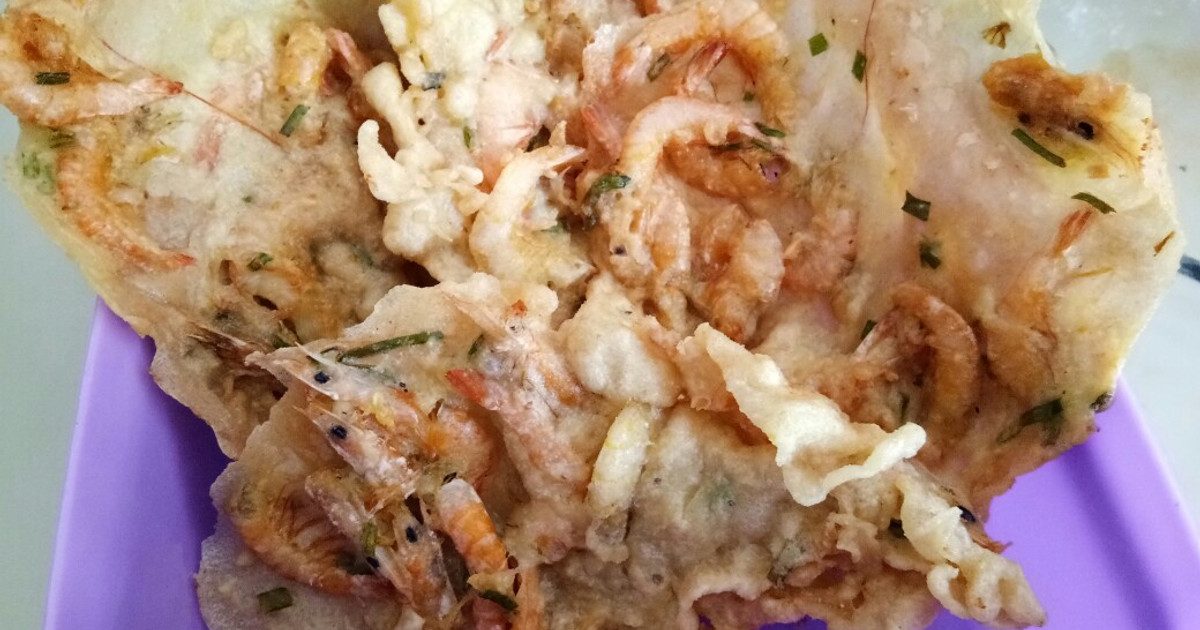 Resep Rempeyek Udang (Mirong) #Bikin Ramadan Berkesan oleh Hilddm - Cookpad