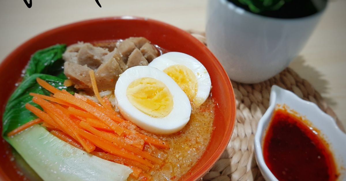 Resep Ramen Kuah Merah oleh Febryanti Asnawi - Cookpad
