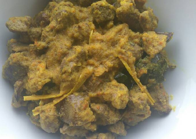 Resep Hati ampela masak kuning oleh Riri Sinatrya - Cookpad