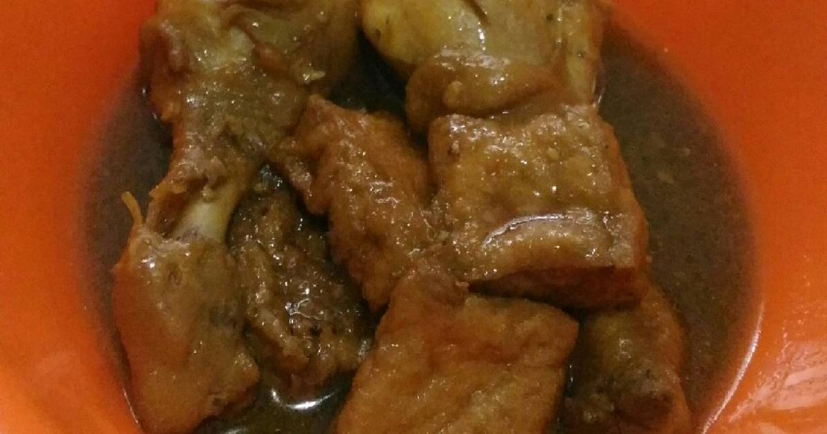 51.963 resep ayam tahu matang enak dan mudah - Cookpad