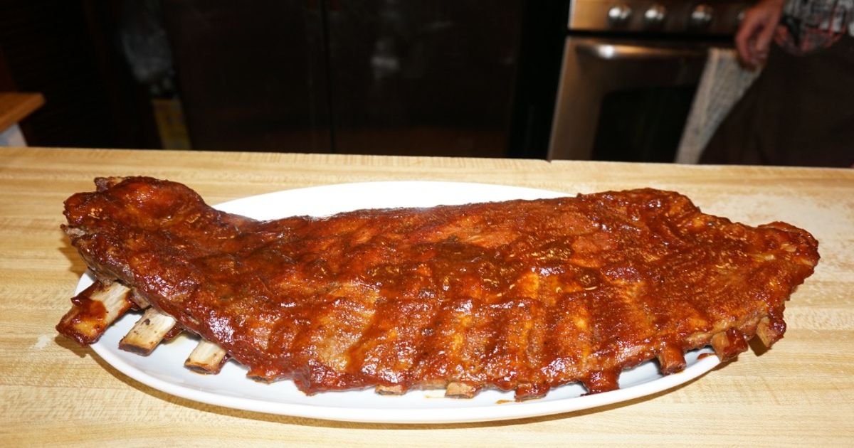 Costillar De Cerdo Horneado Con B.B.Q. Casero Recipe by Jon Michelena ...