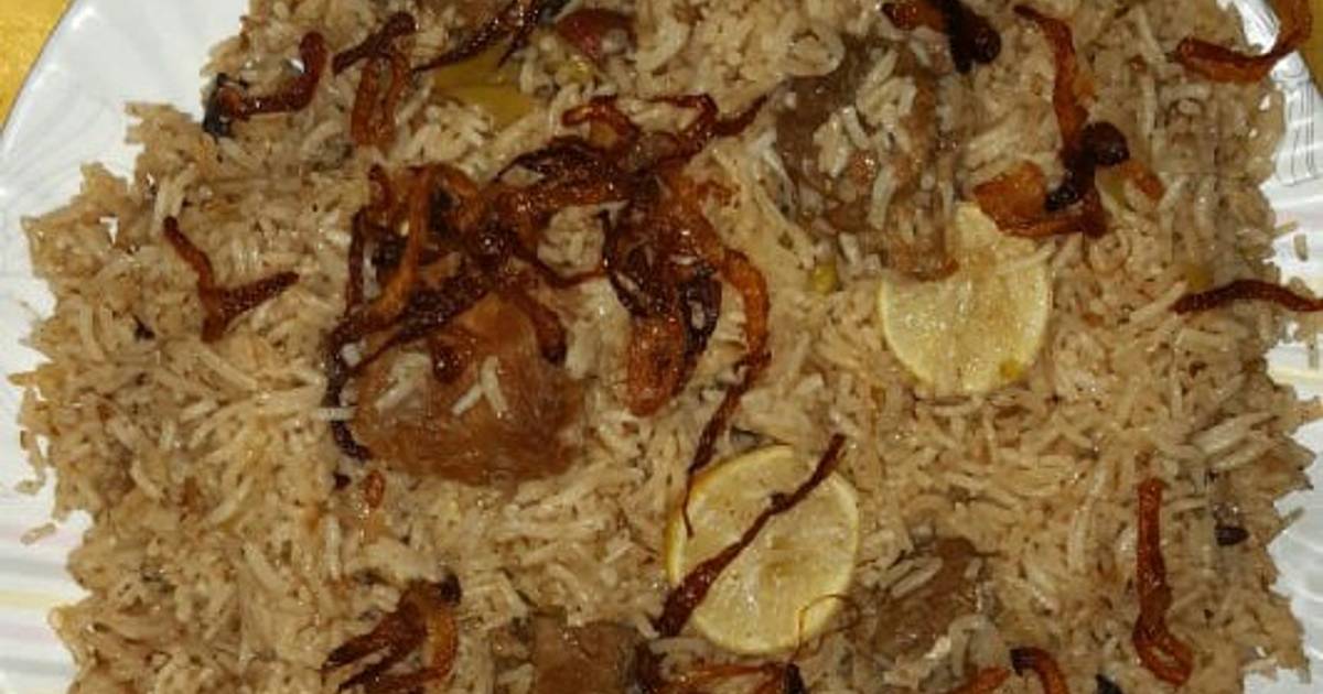 Beef yakhni pulaao Recipe by Misbah Rasheed Qureshì - Cookpad