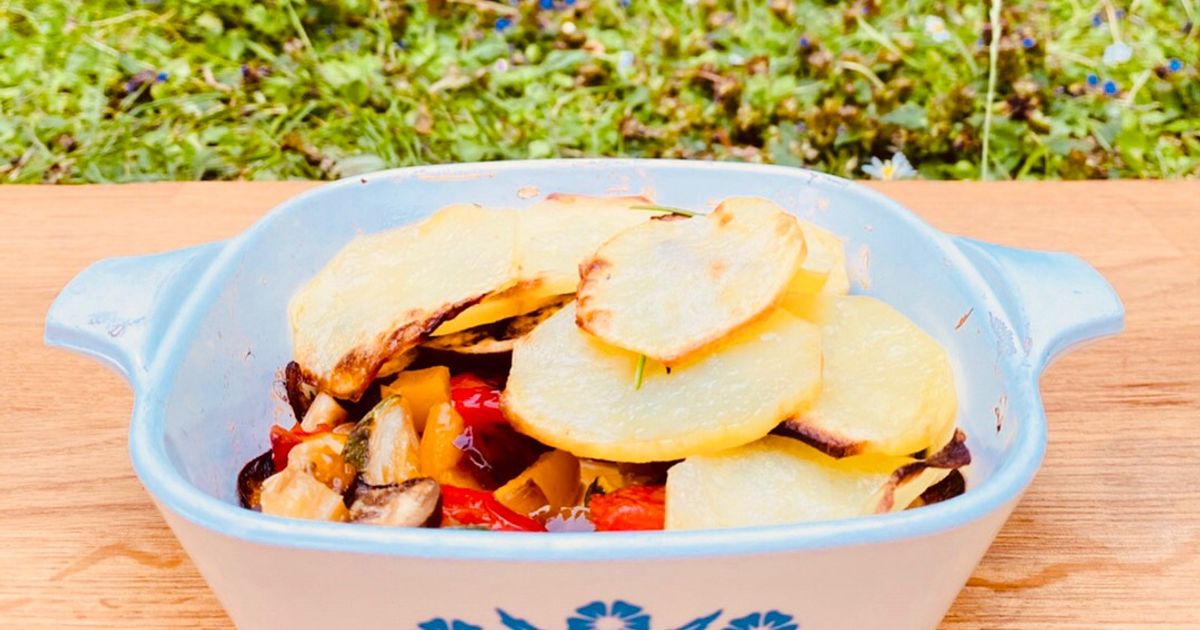 Vegetable Tumbet 🌱 Veggie Mallorca Stew Recipe by Rachel - Cookpad