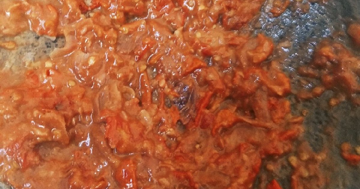 Resep Sambal Tomat 🍅 oleh Rr Lytha W - Cookpad