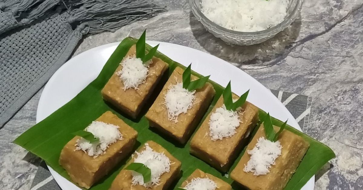 Resep getuk singkong gula merah rumahan enak dan mudah - Cookpad
