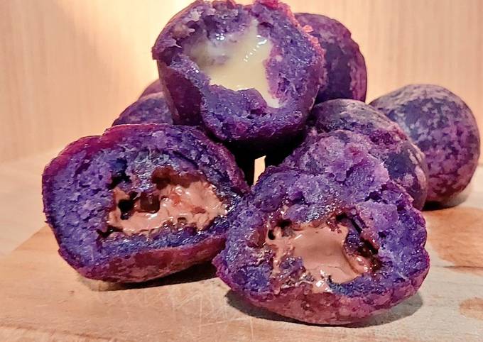 Resep Bola - Bola Ubi Ungu oleh Dapur Byya🥦 - Cookpad