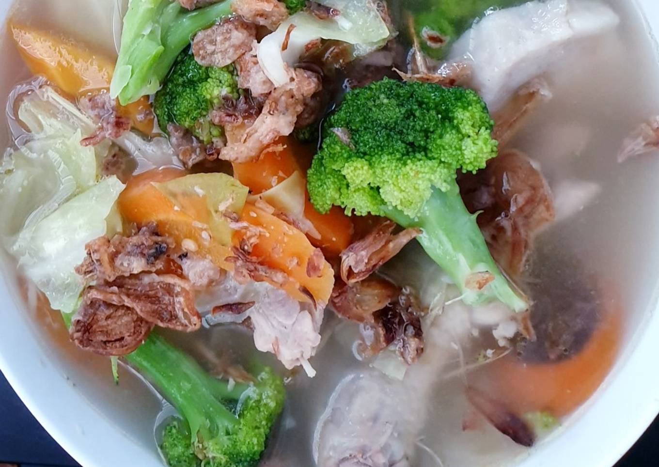 Resep Sop Balungan Ayam yang Enak - Resep Sup Ayam Enak