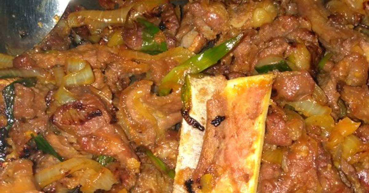 Resep Bulgogi "rasa" Jawa 😋😋 oleh L.nisa - Cookpad