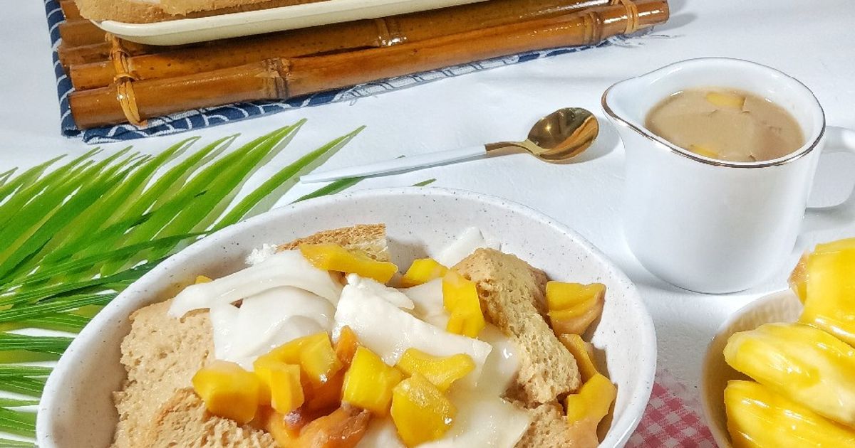 Resep Roti Tawar Kuah Santan (Fiber Cream) oleh Nindaummuzia - Cookpad