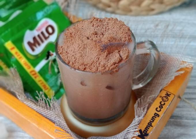 Resep Iced Milo Dinosaur oleh MomsQueenKitchen - Cookpad