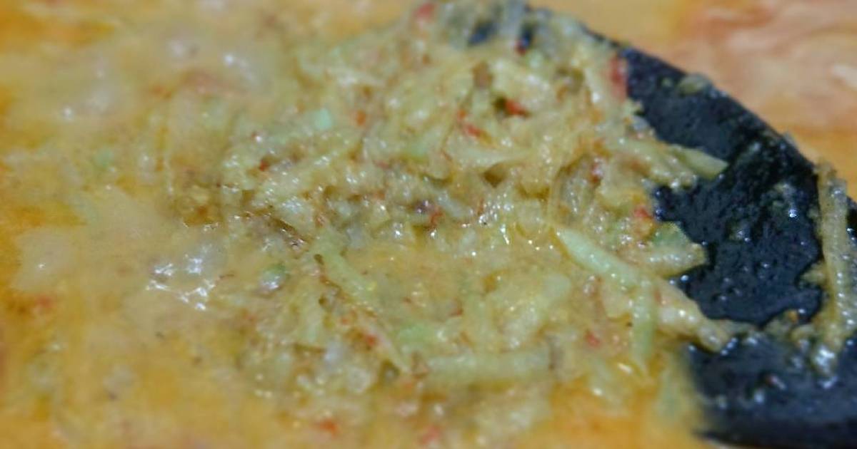 Resep Sayur labu kuah lontongs ala bujang oleh Anwar Rosidin - Cookpad