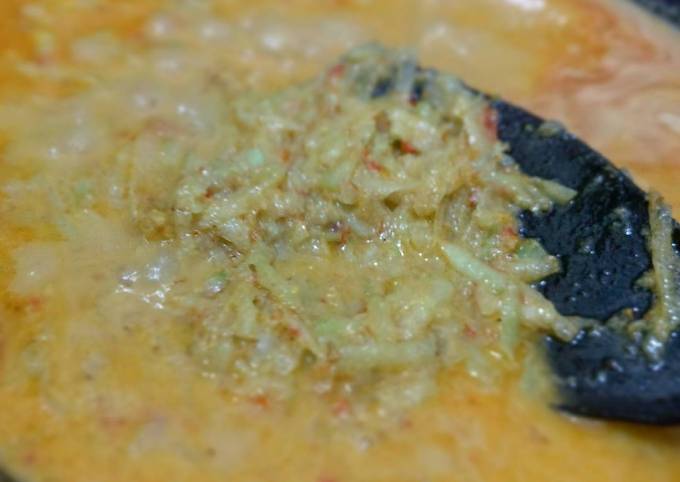 Resep Sayur labu kuah lontongs ala bujang oleh Anwar Rosidin - Cookpad